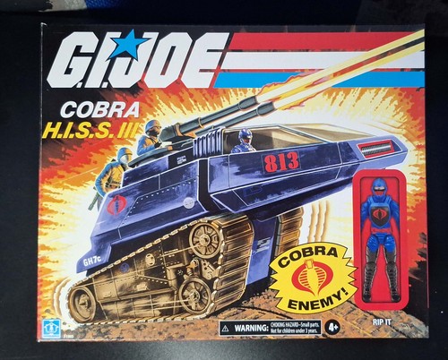 GI Joe Retro Collection HISS TANK 3 Action Figure Toy Collectable New ...