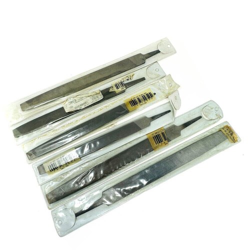 6 Pcs Assorted Flat Engineers File Set Without Handles | eBay