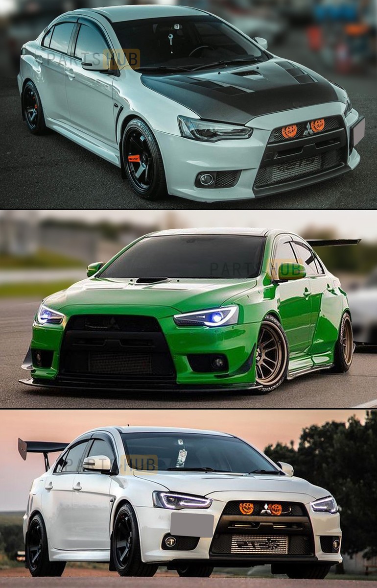 Mitsubishi Lancer Accessories For 2008-2017 Mitsubishi Lancer EVO X JDM ...