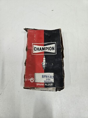 Champion RFN14LY Spark Plugs Box of 6 | eBay