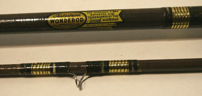 Vintage 8' Shakespeare Wonderod; Howald Process Glass Fiber Fly Rod No ...