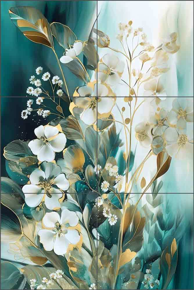 Tile Backsplash Mural Ceramic Tile Murals Made In The UK To Your