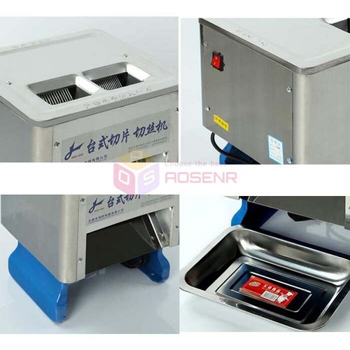 Electric Desktop Meat Shredding Slicing Cutting Cutter Slicers 220V ...