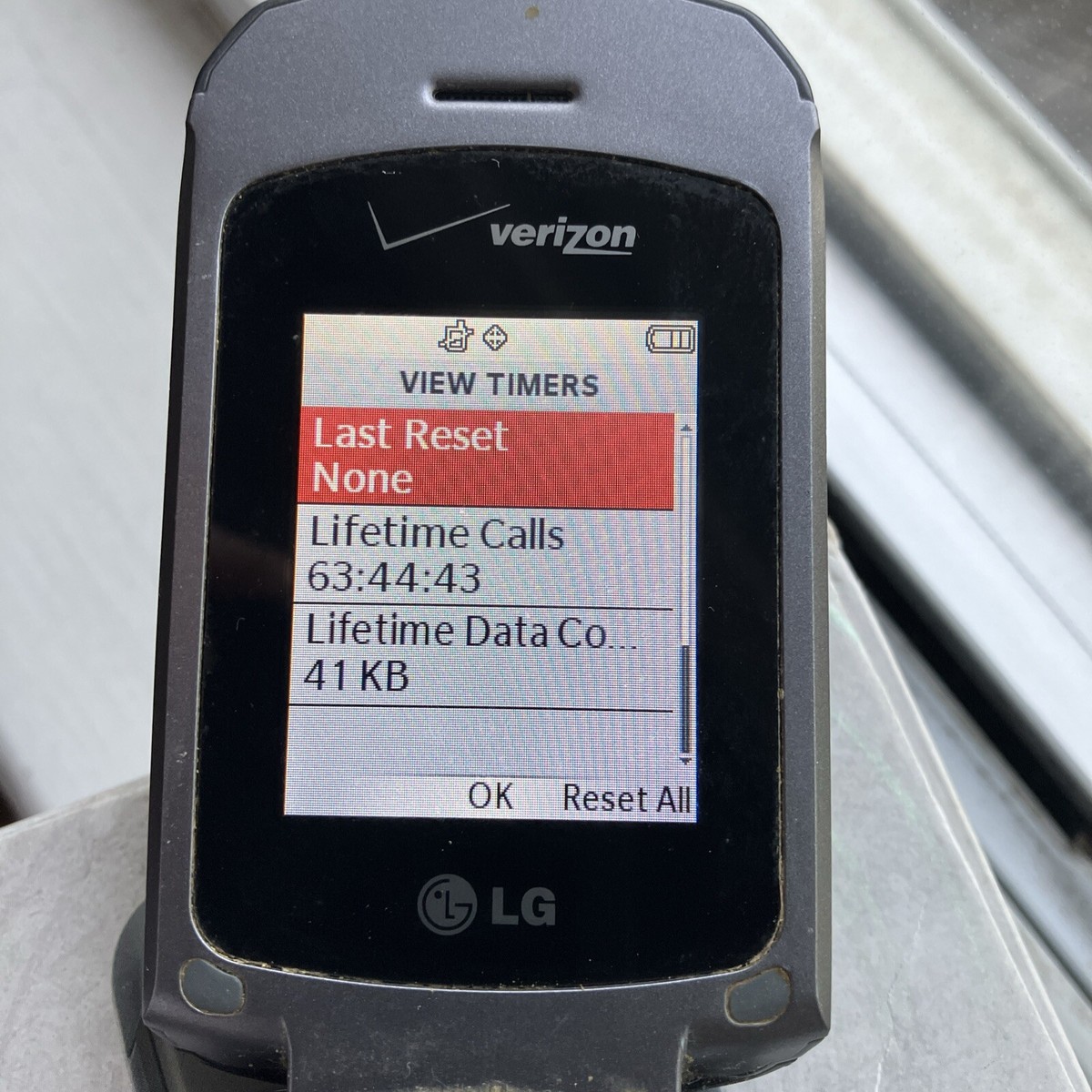 Cellulare 3g Non Supportato Cellulare LG VX5600 Accolade Grigio Verizon ...