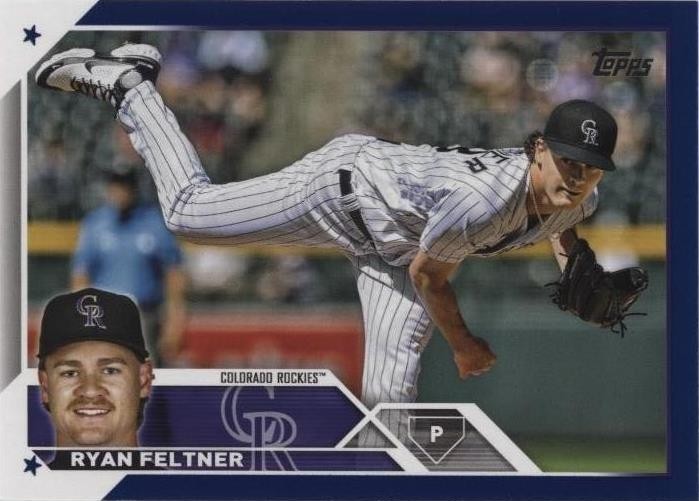 2023 Topps Update Series - Ryan Feltner #US84 Royal Blue for sale ...