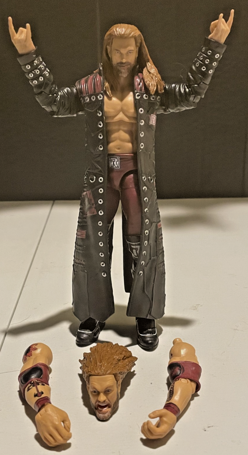 Edge Rated R Superstar Ultimate Edition Series 8 WWE Action Figure Lot ...