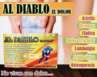 Al diablo el dolor capsules glucosamine shark cartilage turmeric ...