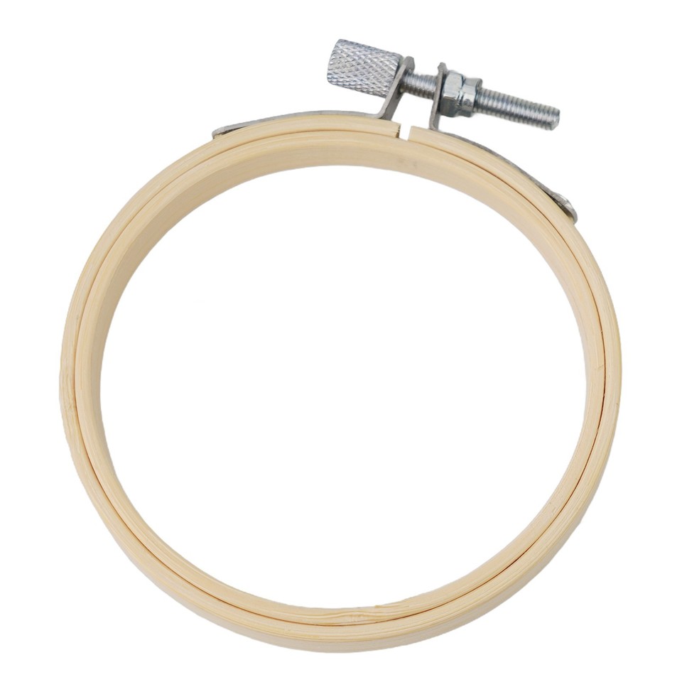 Wooden Craft Hoops for Embroidery and Needlework Adjustable Design for ...