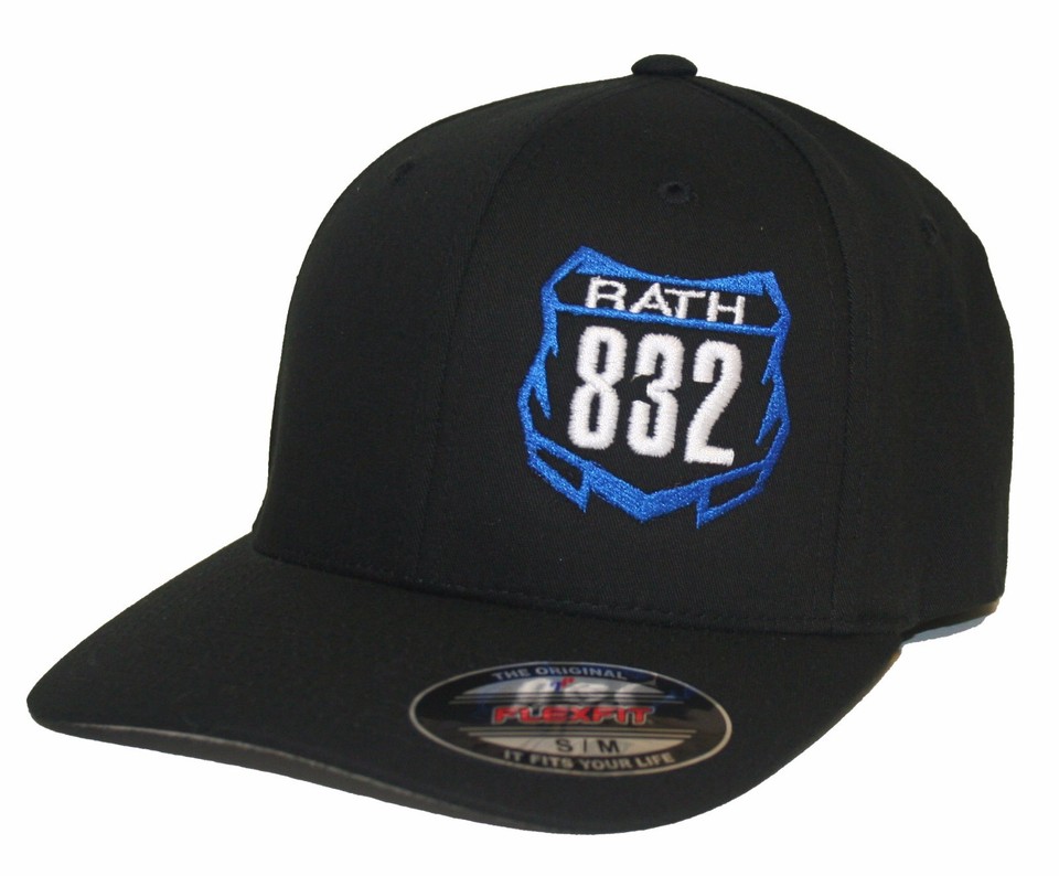 CUSTOM MX NUMBER PLATE HAT JUST RIDE FLEXFIT CAP MOTO MOTOCROSS KX ...