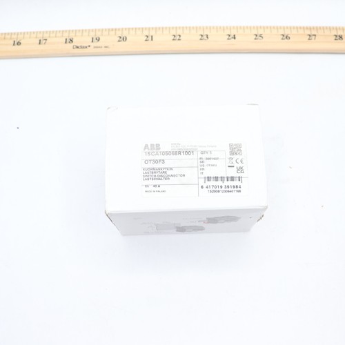 ABB Disconnect Switch 30A 3 Poles 600 VAC OT30F3 | eBay