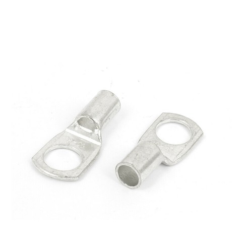 8mm Diameter Stud Tinned Copper Cable Lug Terminal Wire Connector 30pcs ...