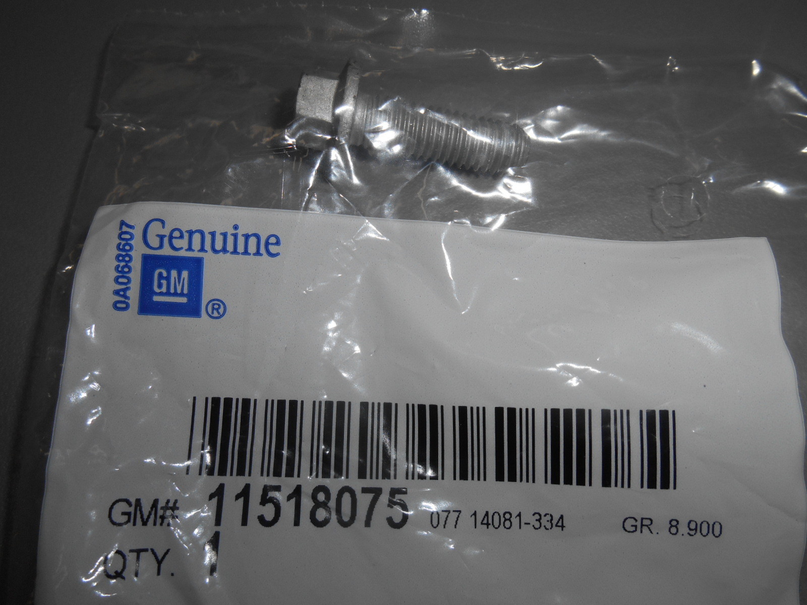 NOS GM Radiator Bracket Mount Bolt 2003 - 2007 Saturn Ion 11518075 | eBay