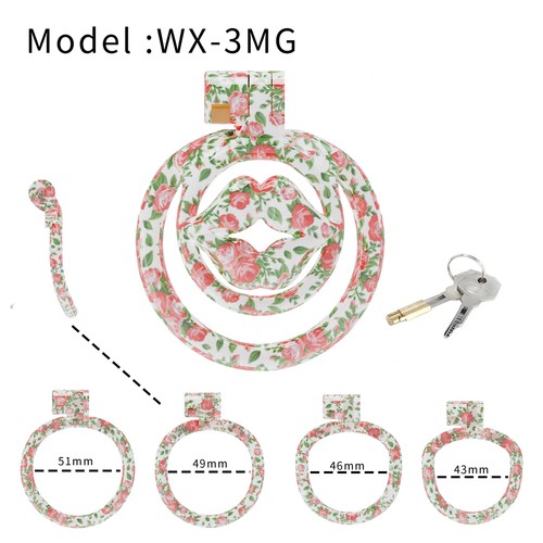 Mini Chastity Cage Lock Rings Abstinence Anti Cheating Belt Chastity ...