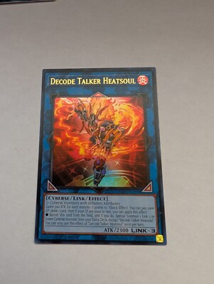 Decode Talker Heatsoul - RA01-EN048 - Ultra Rare - 25th Anniversary ...
