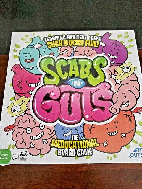 2013 OUTSET Scabs N Guts Board Game Meducational for sale online | eBay