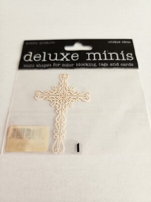 Cross - Die Cut Laser Cut New - Deluxe Mini Cuts Scrapbooking - Retired ...