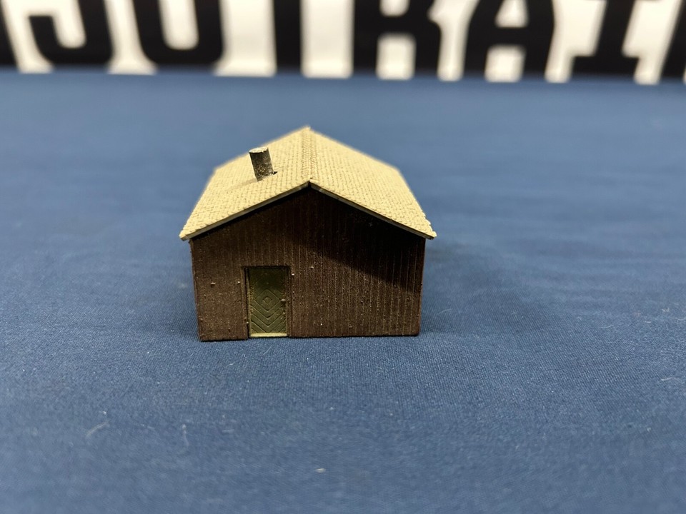Unbranded N Scale Single Story Shed House Building Brown (T) | eBay
