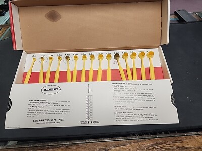 Lee Reloading Powder Measure Kit 15 Powder Dippers 90100 734307901004 ...