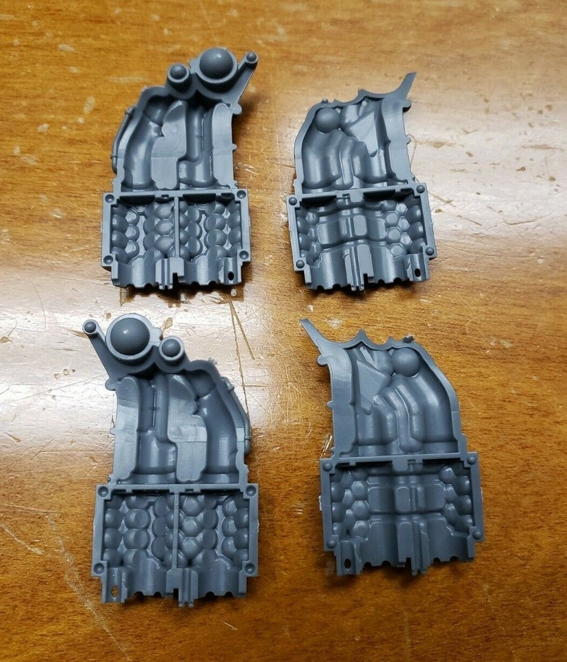 Warhammer 40k Imperial Knights Bits Questoris Large Exhaust Pipe Sets ...