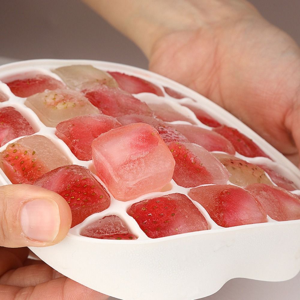 with Removable Lid Ice Cube Mold Silicone Kitchen Tool Ice | eBay