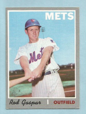 1970 Topps Baseball Rod Gaspar #371 ROOKIE RC New York Mets EX+ **2 | eBay