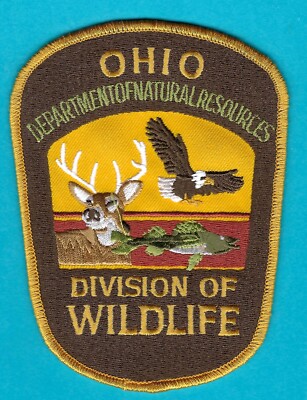 OHIO DEPARTMENT OF NATURAL RESOURCES WILDLIFE DIVISION PATCH | eBay