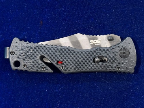 SOG Trident Tigerstripe Knife (TF3) Super Cool, Lightweight EDC Folder ...