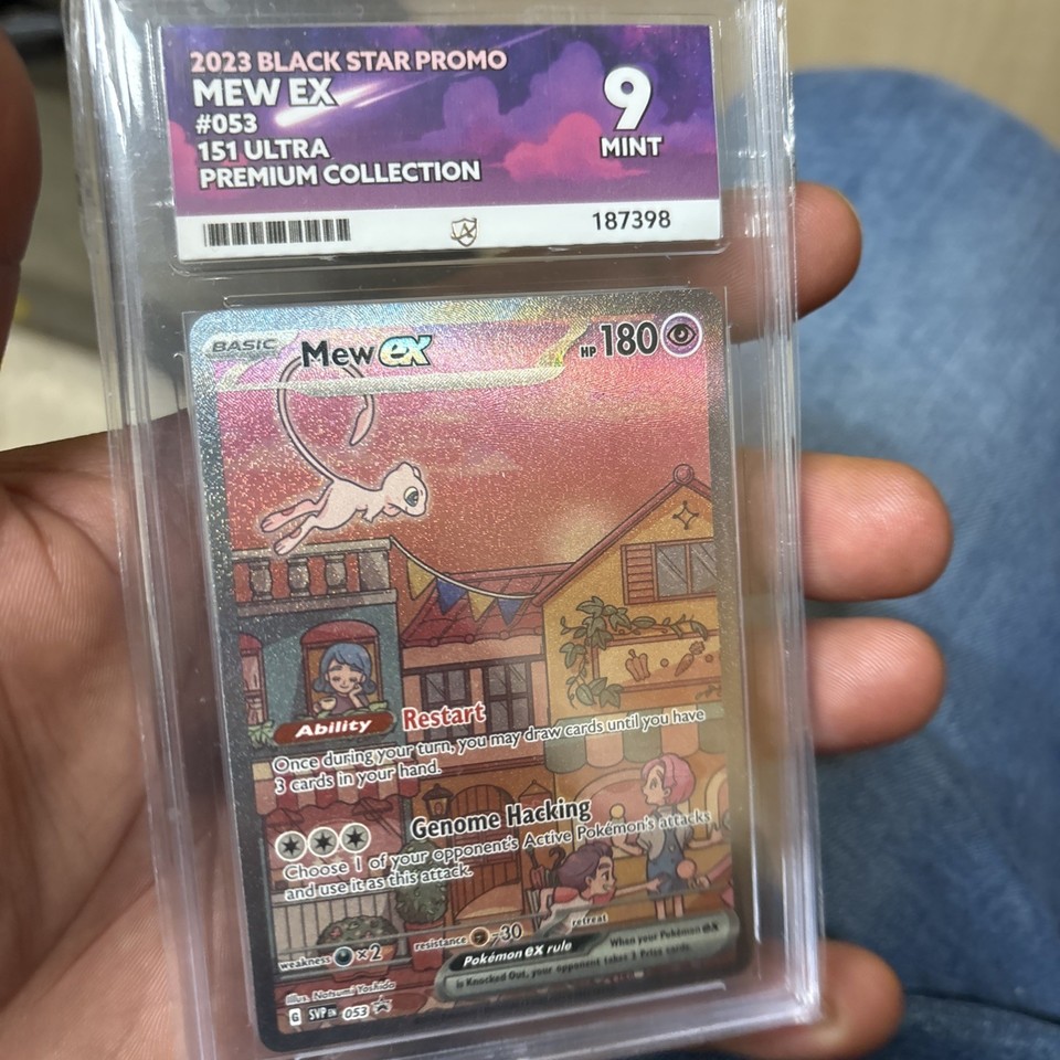 Mew EX 053 - Black Star Promo 151 UPC - Ace Mint 9 - Pokemon Card | eBay UK