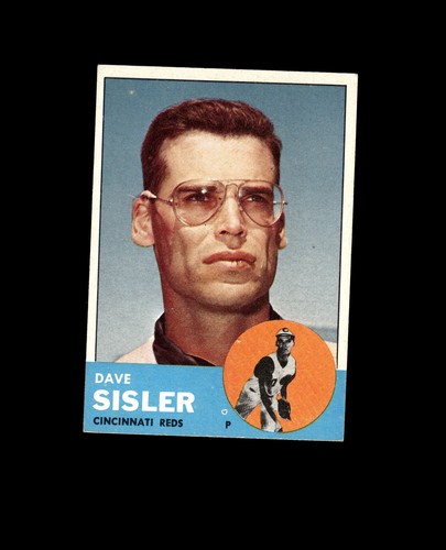 1963 Topps 284 Dave Sisler EX #D1,407279 | eBay