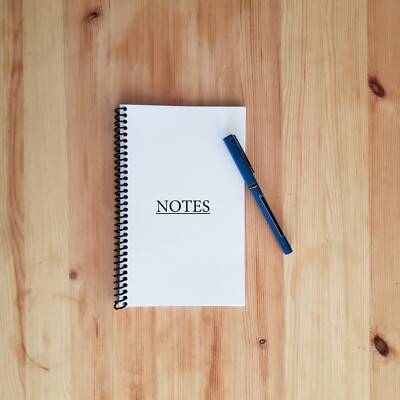 5x8 Lined Notebooks | Spiral Bound Left Side | 50 sheets/100 pages (2 ...