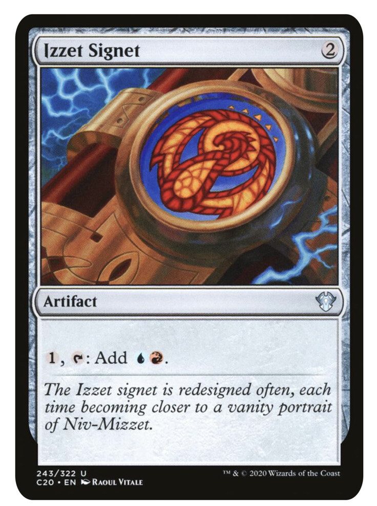 MTG+Izzet+Signet+Commander+2020+243%2F322+Regular+Uncommon for sale ...