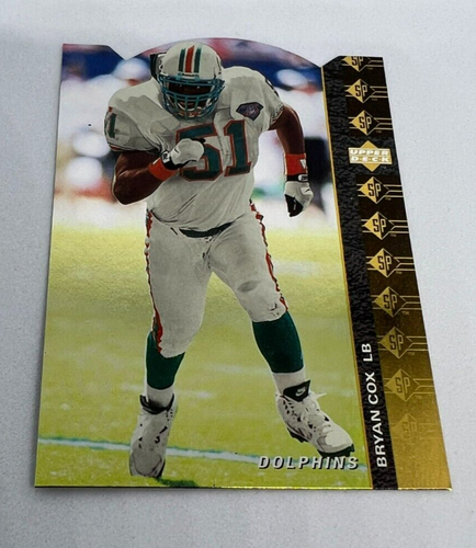 1994 SP Die Cuts Miami Dolphins Football Card #35 Bryan Cox | eBay