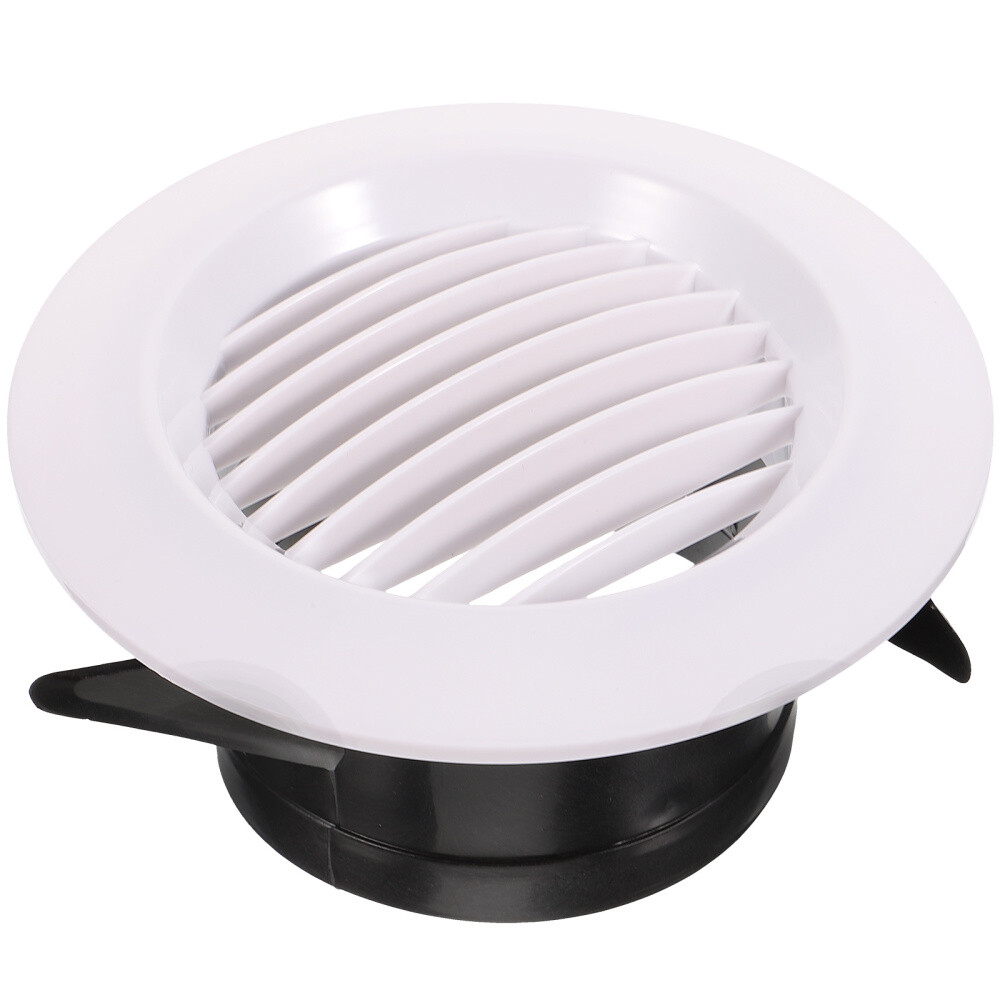 Round Ceiling Diffuser Cover 3" 4“ 5” 6“ 8” White ABS Plastic