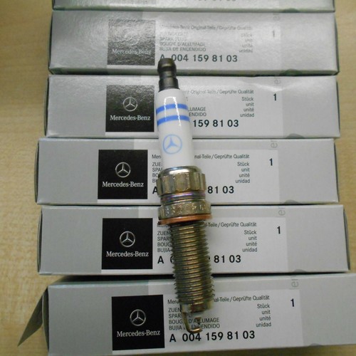 Mercedes-Benz Zündkerze A0041598103 6 Stück GLK Motor 274, 276 | eBay.de