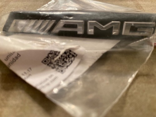 A2138179600 genuine Oem Mercedes Benz AMG nameplate new in package | eBay