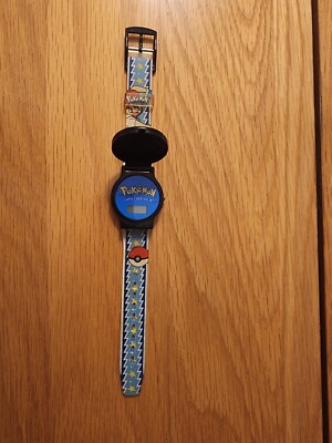 Pokemon Nintendo Wrist Watch Kids Novelty Toy Electronic Vintage 1995 ...