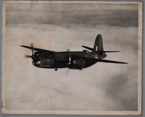 MARTIN B-26 MARAUDER ORIGINAL VINTAGE WW2 PRESS PHOTO 1943 RAF ...