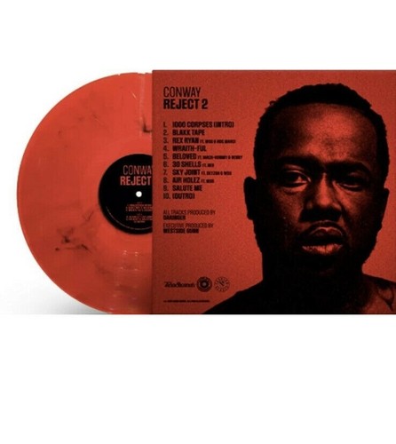 Conway - Reject 2 Album LP - Griselda Red Swirl Colored Vinyl - SEALED ...