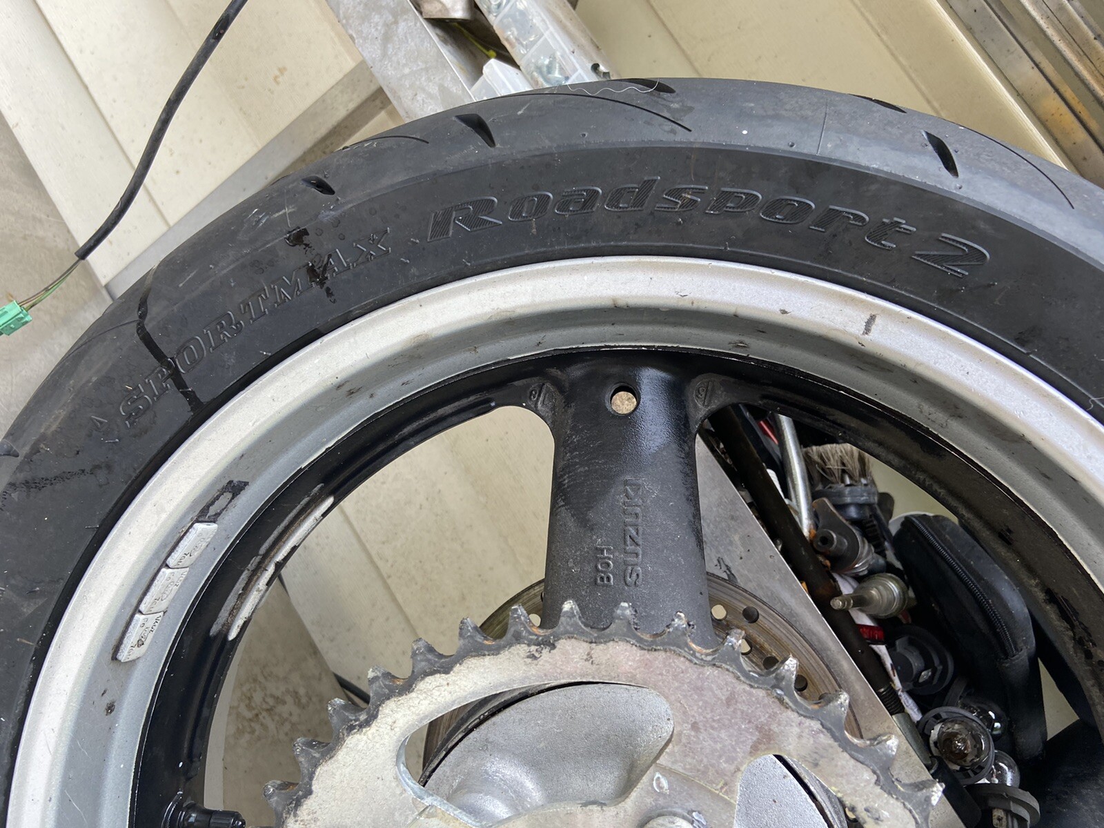 04 Suzuki SV650 Rear Wheel | eBay