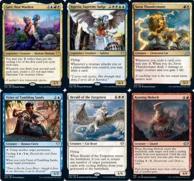 Custom Commander Deck - Gavi, Nest Warden - Cycling - EDH MTG Magic ...