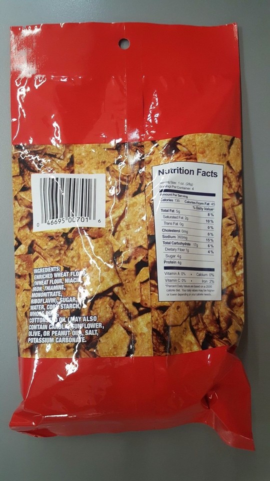 Maebo's One-Ton (Won Ton) Chips - 6 Bags (4 oz per bag) | eBay