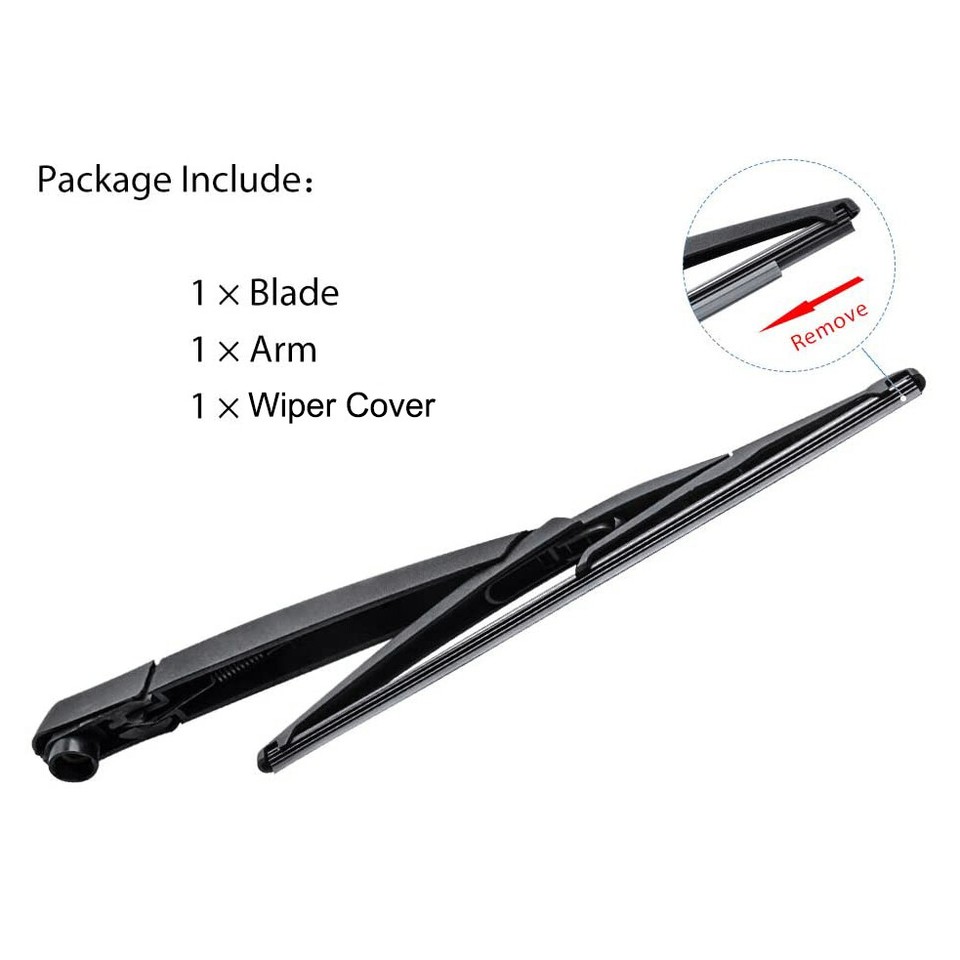 Rear Windshield Wiper Arm Set - Back Windshield Wiper Arm Blade Set for ...