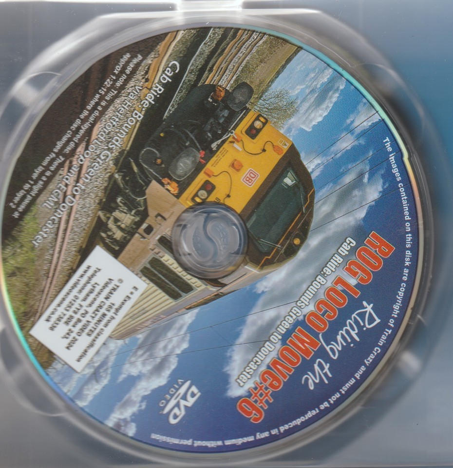 Riding the ROG Loco Move 6 : Bounds Green to Doncaster (DVD) Cab Ride ...