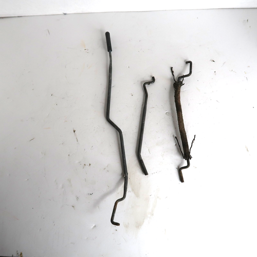 1994-98 FORD MUSTANG RH Passenger DOOR HANDLE LOCK LATCH ROD RODS ...