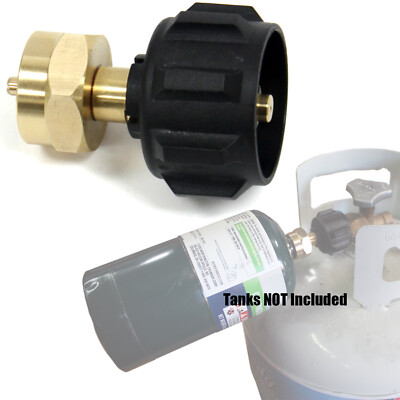 Propane Cylinders Refill Adapter fills 1 lb with 20 lb Propane Tank QCC ...