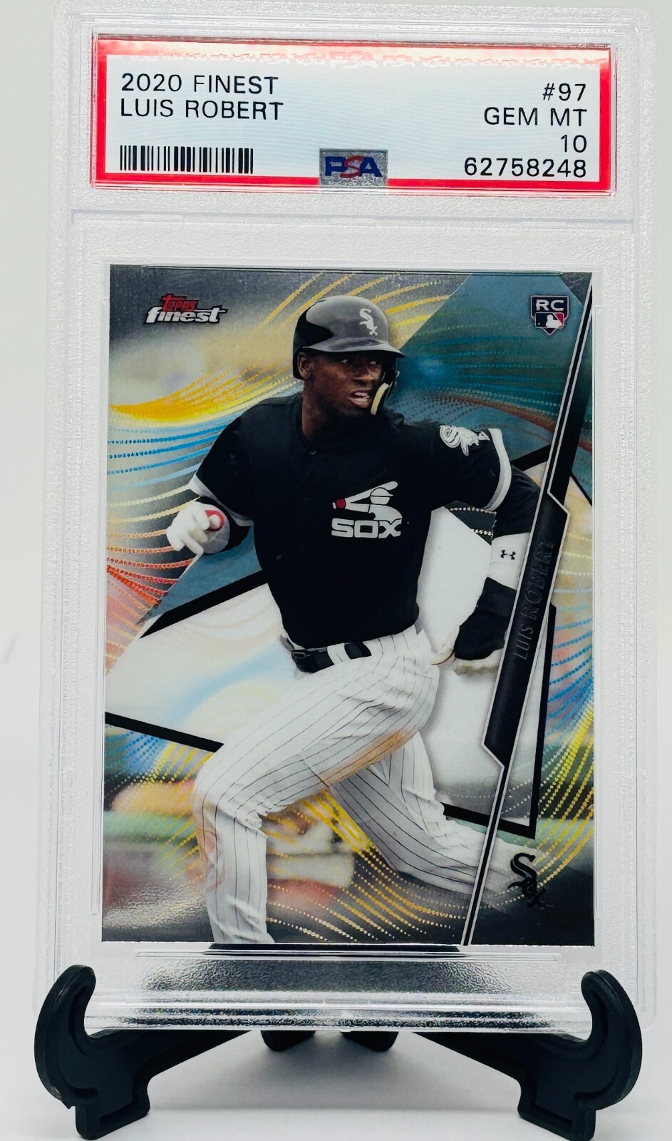 2020 Topps White Soxs- LUIS ROBERT ROOKIE CARD RC PSA 10 GEM MT | eBay