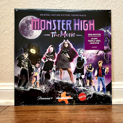 NEW & SEALED - Monster High - The Movie Soundtrack Purple Vinyl Record ...