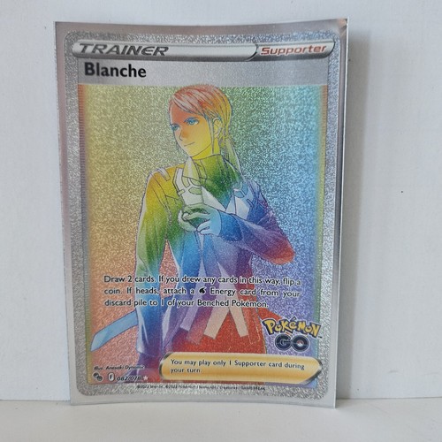 BLANCHE 082/078 POKEMON GO TCG RAINBOW RARE CARD | eBay