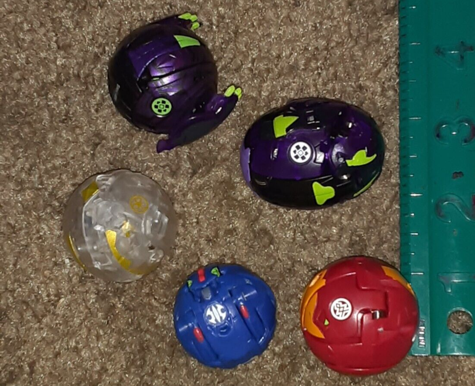 Bakugan Battle Brawlers 5 figures Darkus Pyrus Aquos etc. figure lot | eBay