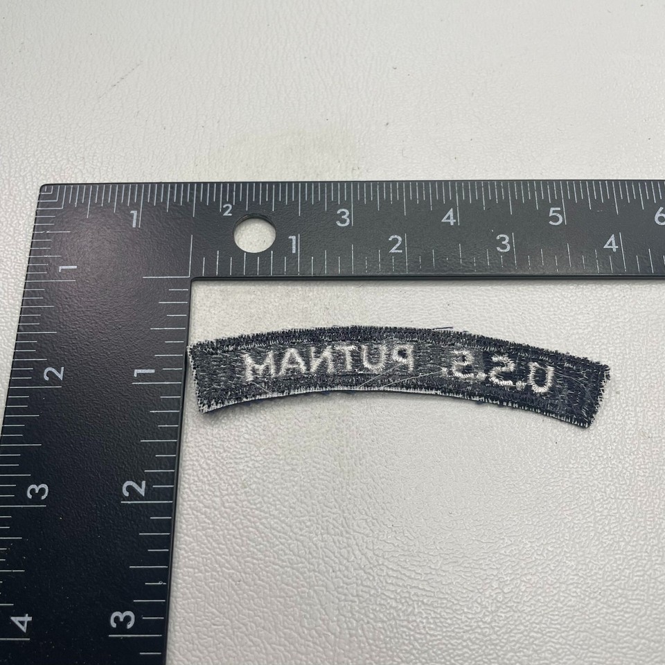 U.S. Navy USS PUTNAM SUMNER CLASS DESTROYER SHIP Tab Patch (Rocker, UIM) 26MQ | eBay